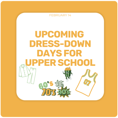 Upper School Dress Down Days | News | Brookwood School