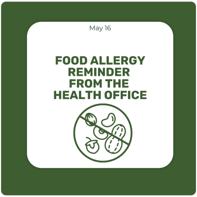 Food Allergy Reminder from the Health Office | News | Brookwood School
