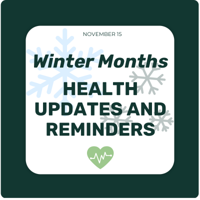 Health Updates and Reminders for the Winter Months | News | Brookwood ...