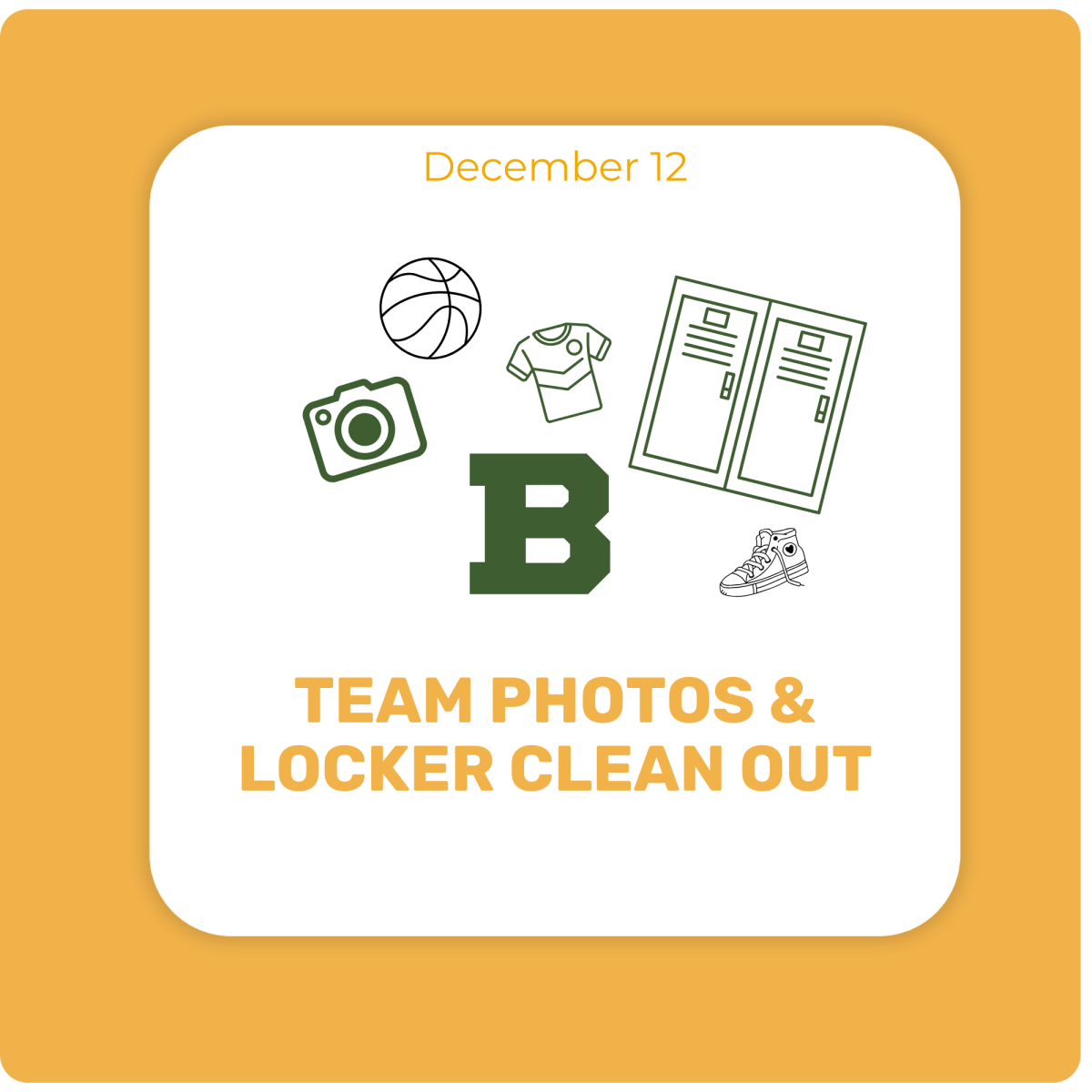 Athletic Team Photos + Locker Cleanout | News | Brookwood School